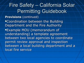 Solar PV fire safety | PPT