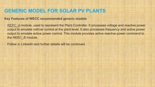 Solar pv grid models generic parameters series_1_of_10 | PPT