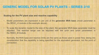 Solar pv grid models generic parameters series_2_of_10 | PPT