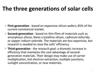 Solar pv new material | PPTX