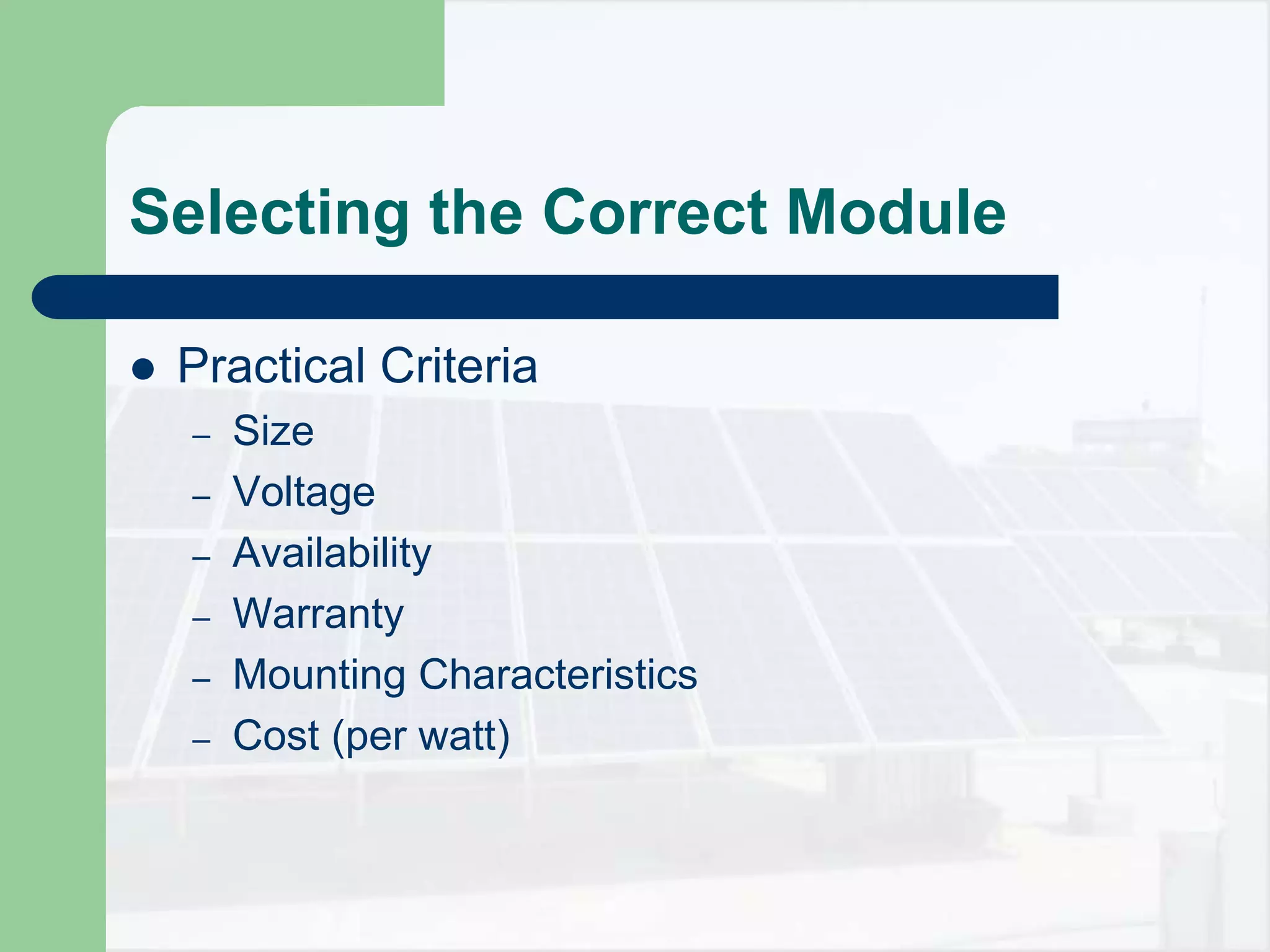 Solar Photovoltaic Power Plant | PPT | Home Appliances | Home & Garden