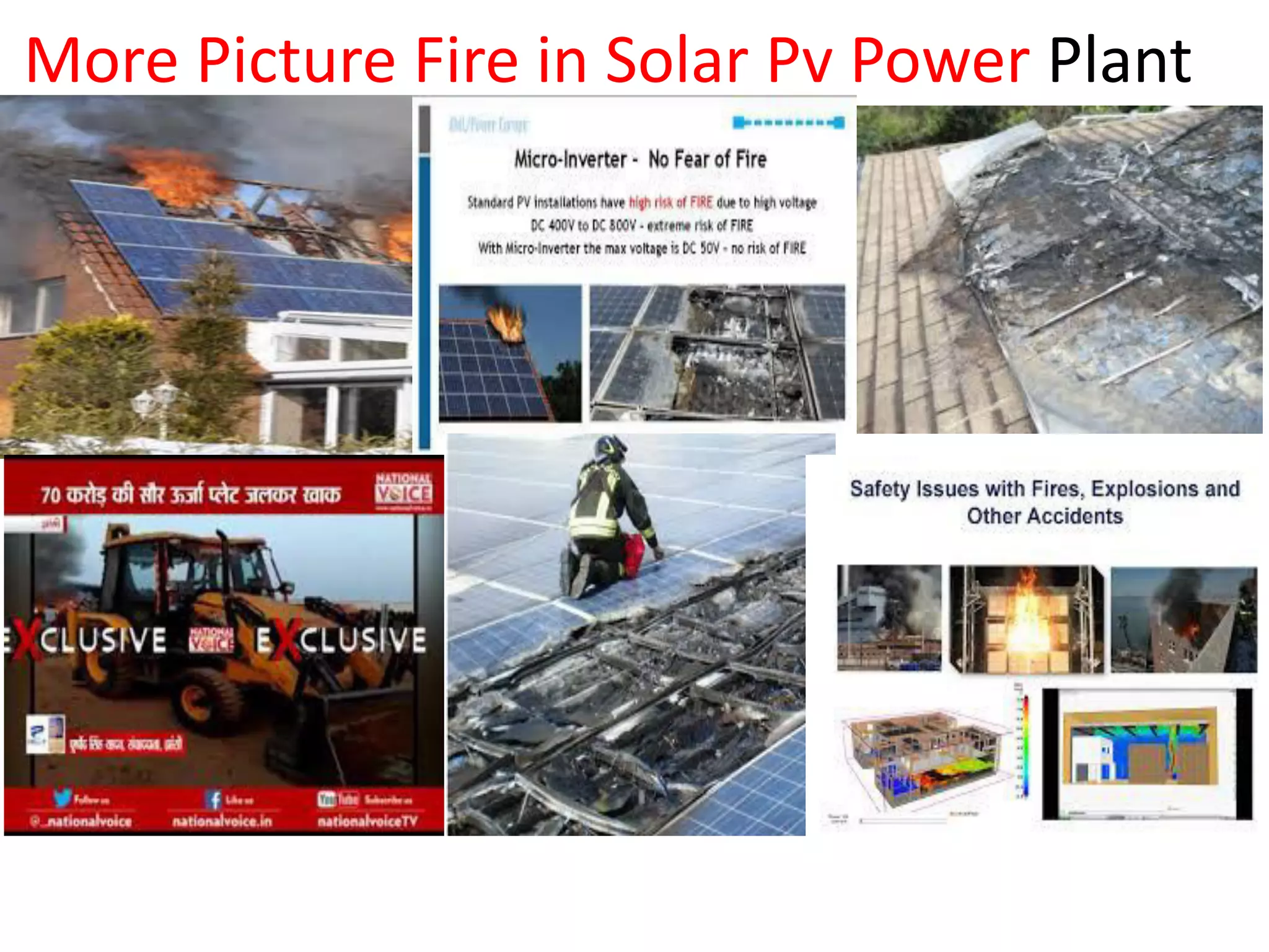 Solar pv power plant and electrical safety | PDF