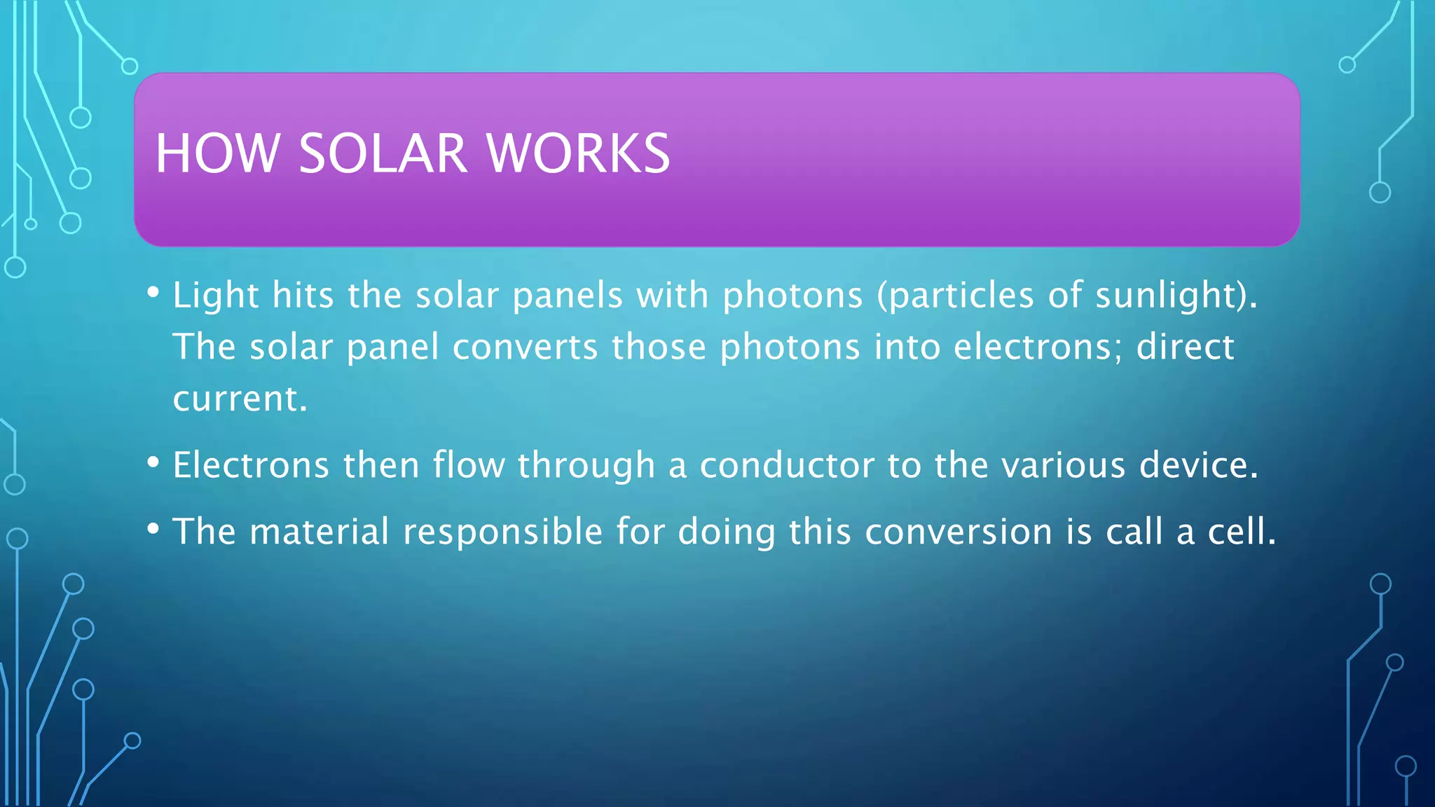Solar pv systems | PPTX
