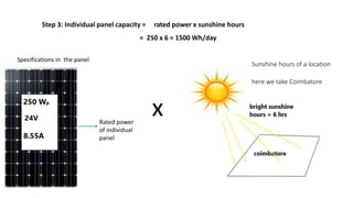 Solar PV design and installation | PPTX