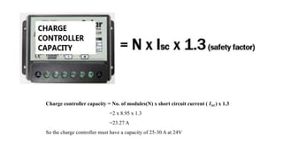 Solar PV design and installation | PPTX