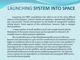 Solar pwer satellite | PPTX