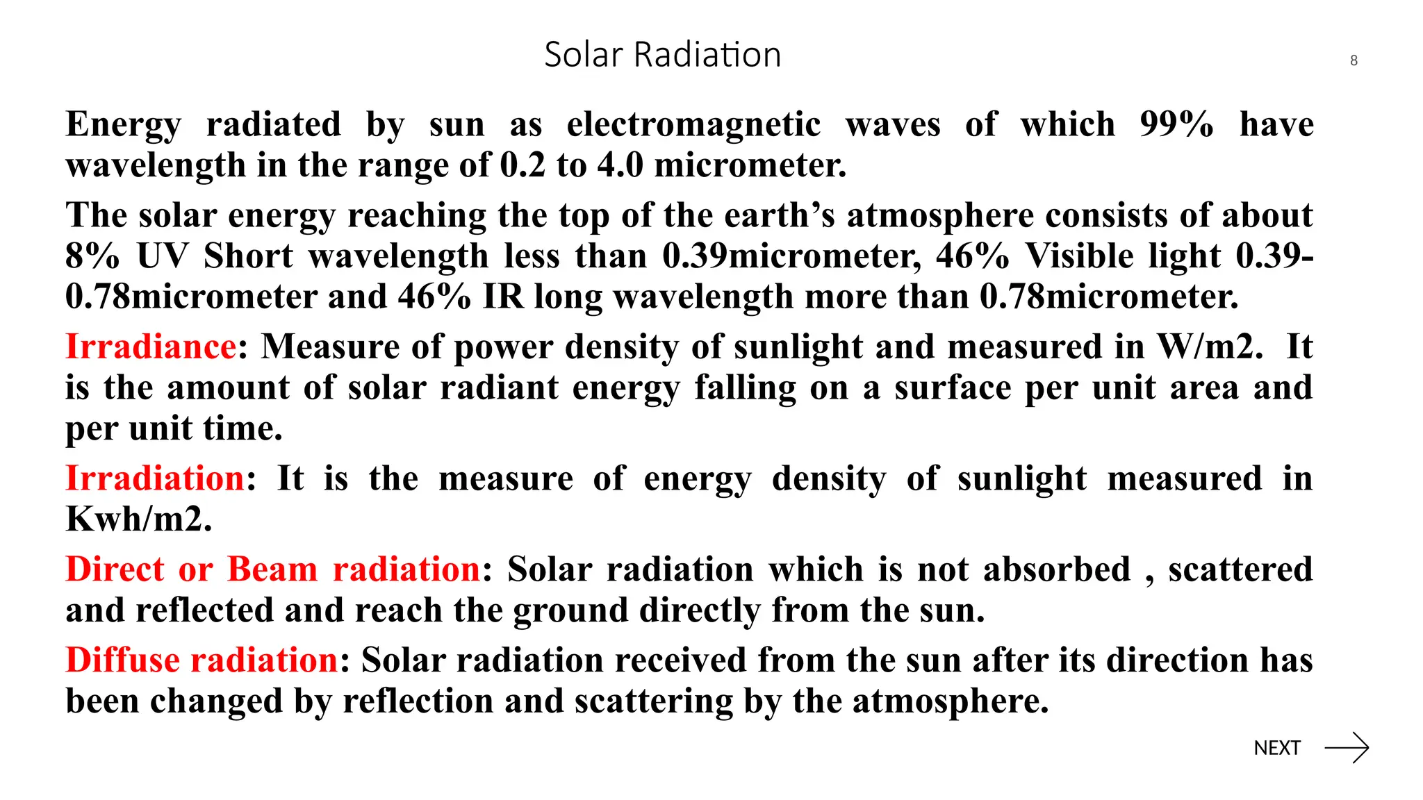 Solar Radiation measuring techniques.pptx