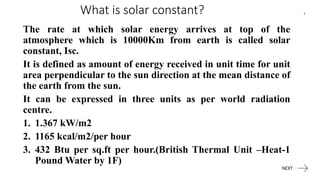 Solar Radiation measuring techniques.pptx