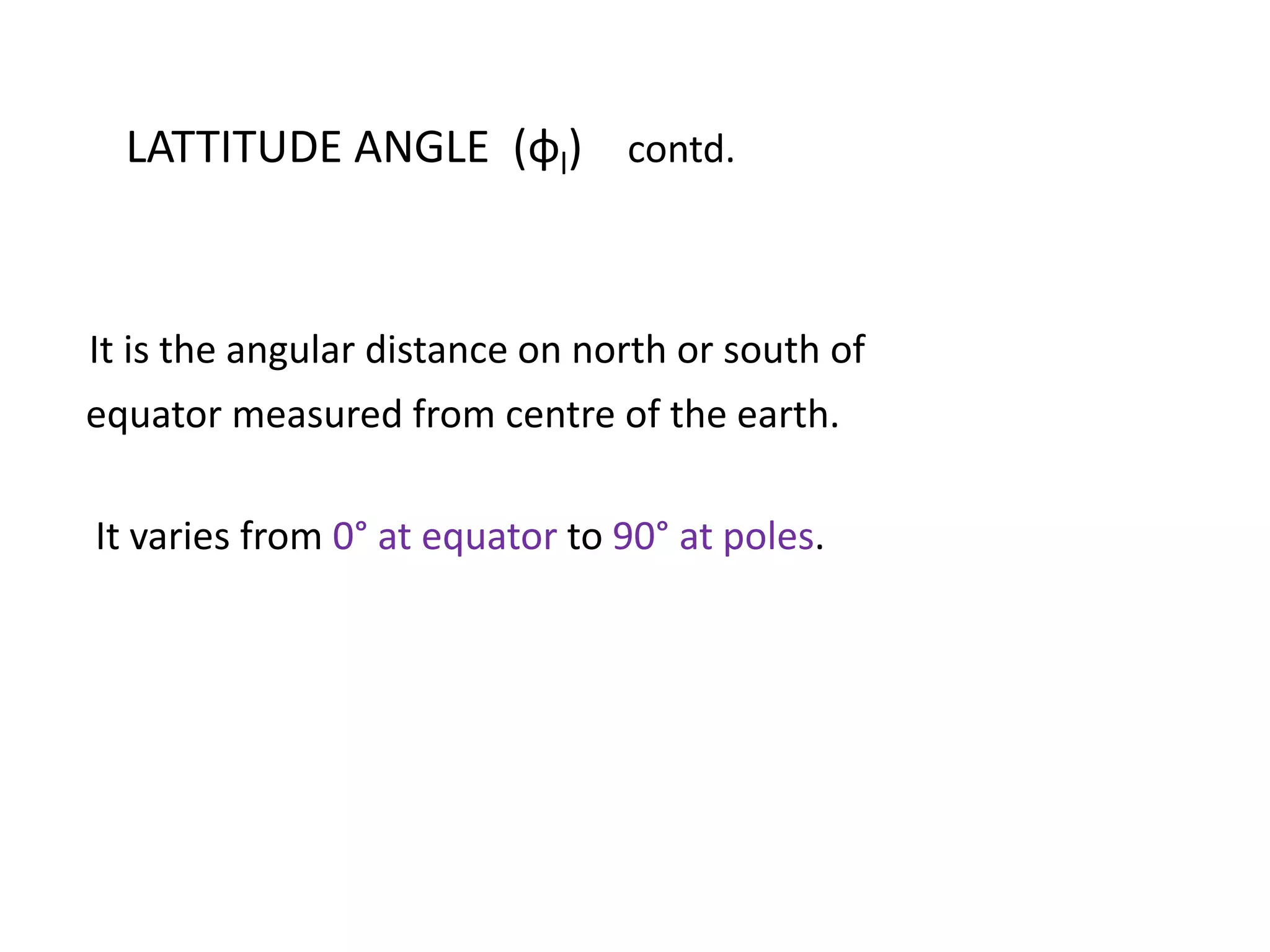 SOLAR RADIATIONS AND ITS GEOMETRY | PPTX