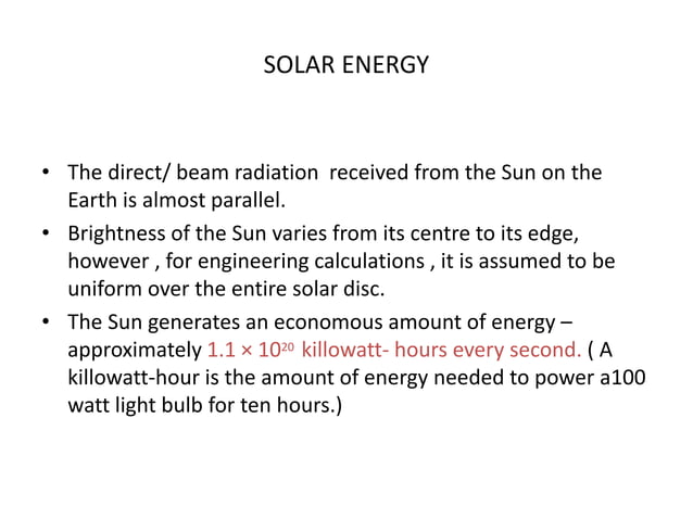 SOLAR RADIATIONS AND ITS GEOMETRY | PPTX | Geography | Science