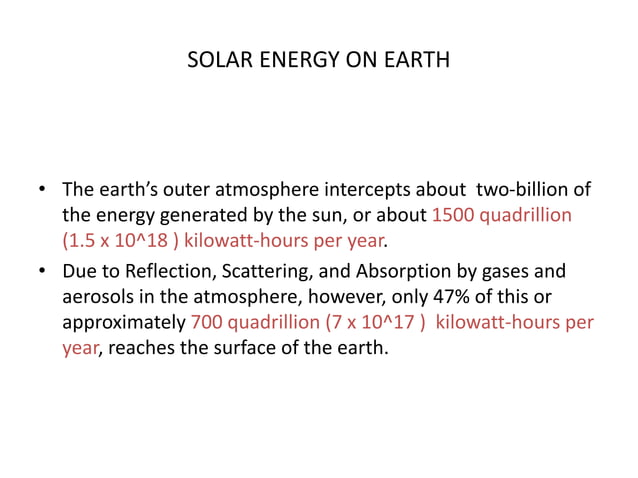 SOLAR RADIATIONS AND ITS GEOMETRY | PPTX | Geography | Science