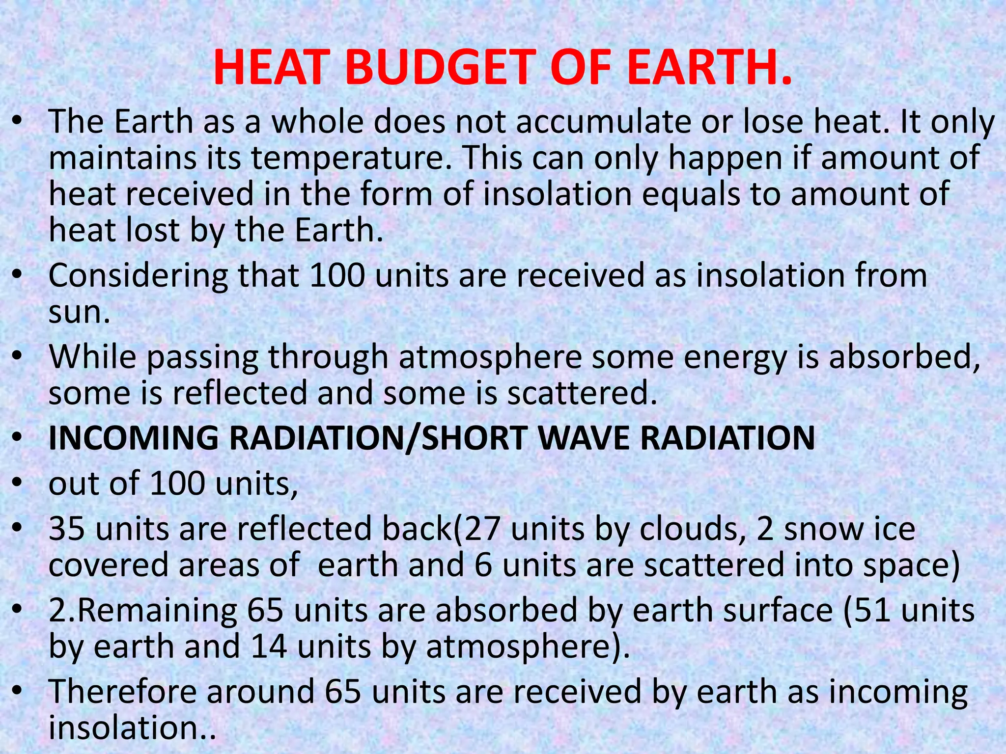 SOLAR RADIATION,HEAT AND TEMPERATURE | PPTX