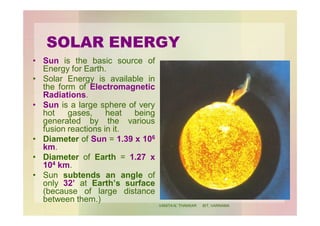Solar Radiation Geometry | PDF