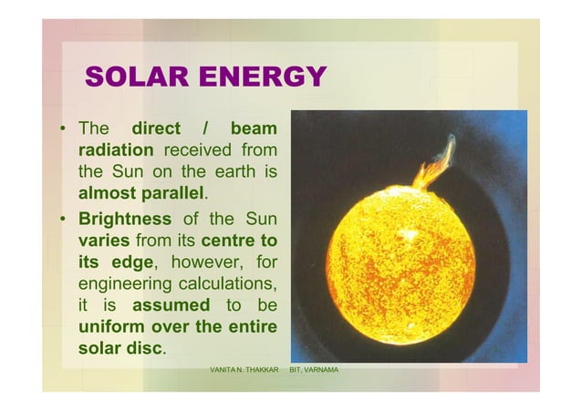 Solar Radiation Geometry | PDF