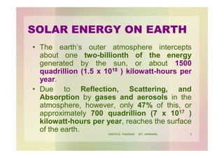Solar Radiation Geometry | PDF