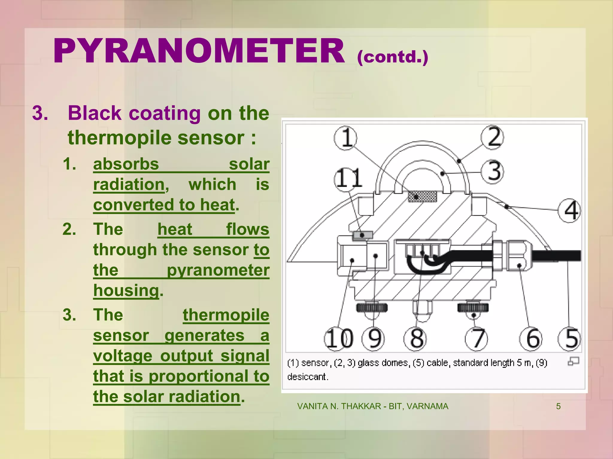 SOLAR RADIATION MEASUREMENT | PDF
