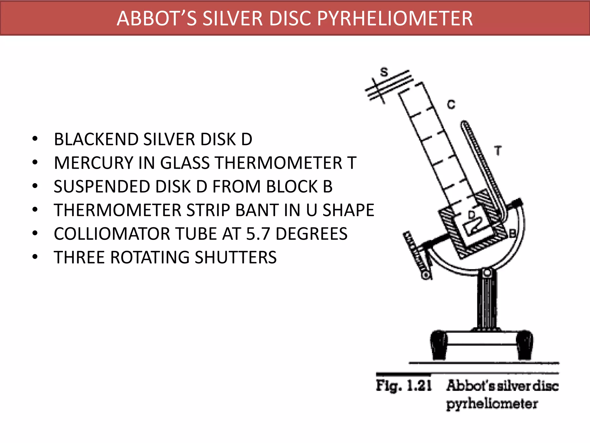 Solar radiation measurement | PPTX