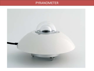 Solar radiation measurement | PPTX