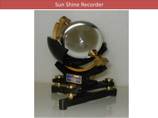 Solar radiation measurement | PPTX