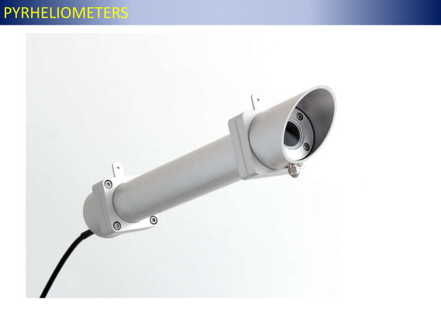 Solar radiation measurement | PPTX