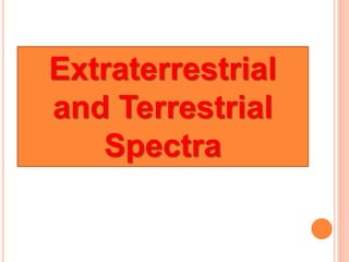 Solar radiation spectra | PPTX