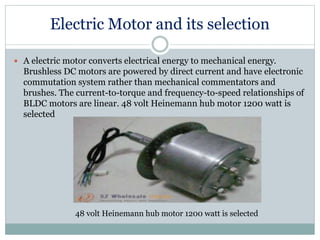 Solar rickshaw by malik computers daurala | PPTX | Home Appliances ...