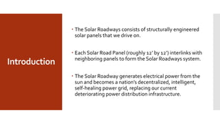 Solar Roadways PPT | PDF