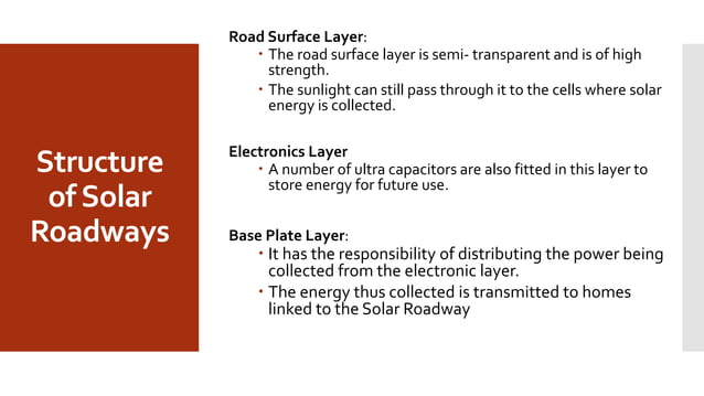 Solar Roadways PPT | PDF