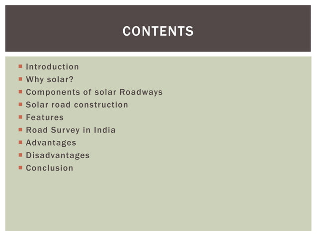 Solar roadways | PPT