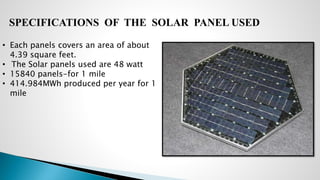 Solar roadways technology in the world | PPT