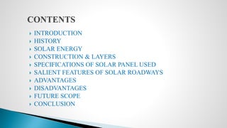 Solar roadways technology in the world | PPT