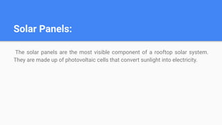 Solar Rooftop Panel for Home | Ksquare Energy | PDF