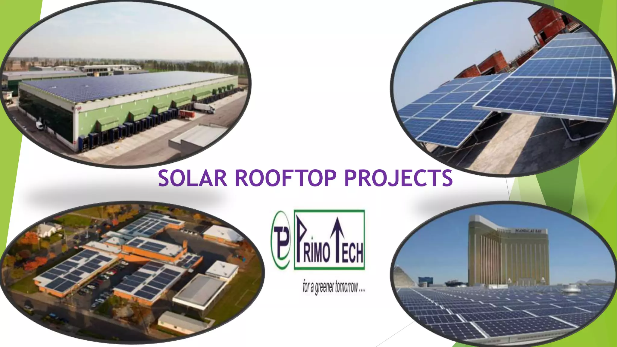 Solar rooftop projects primotech | PPTX