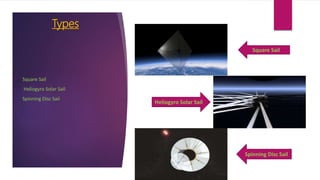 Presentation On Basics Of Solar sail. | PPTX