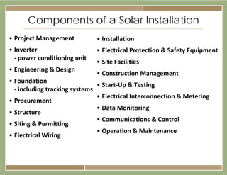 Solar Segment Overview | PDF