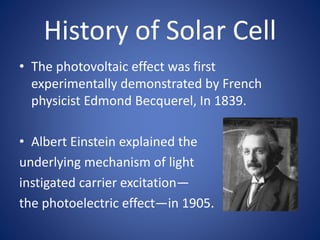 Solar cell presentation by totan | PPTX