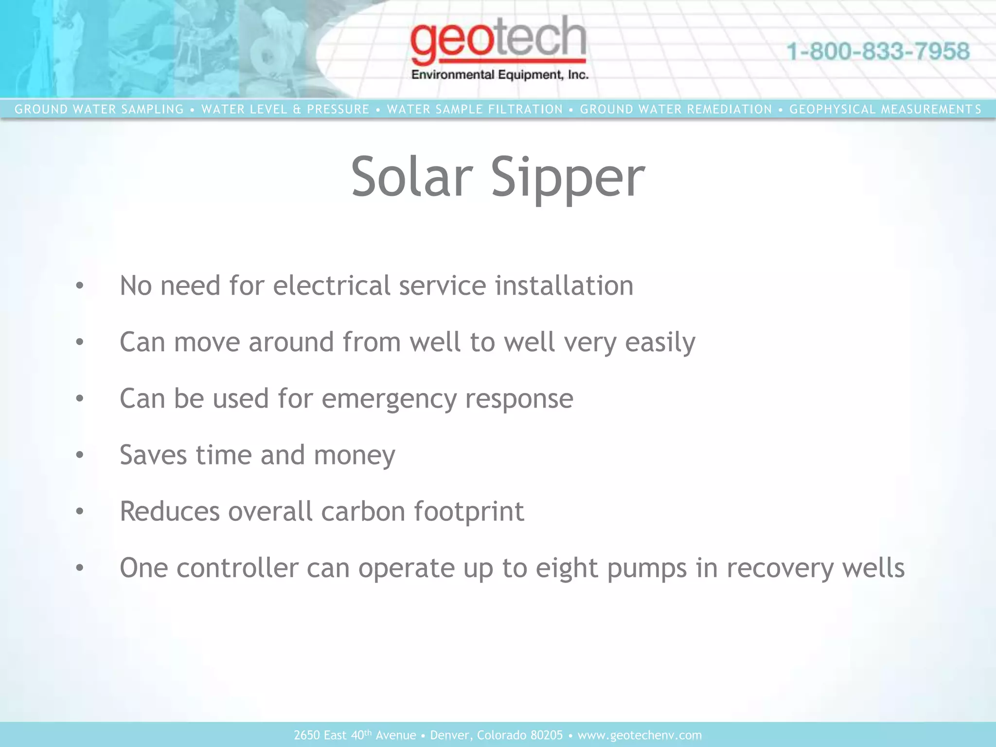 Solar Sipper Presentation | PPT