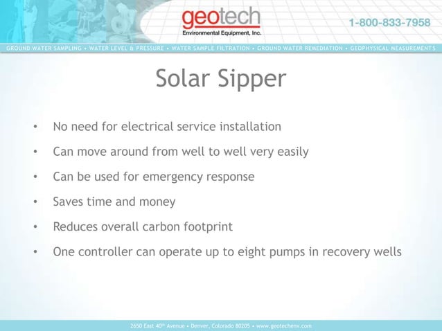 Solar Sipper Presentation | PPT