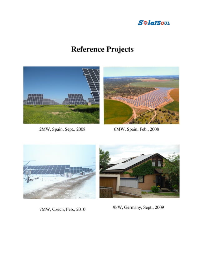 Solarsoul Solar Modules | PDF