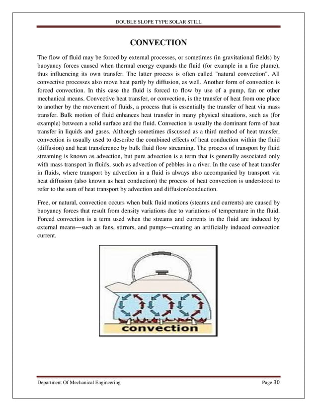 Solar still project report | PDF