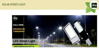 Solar street light | PPT