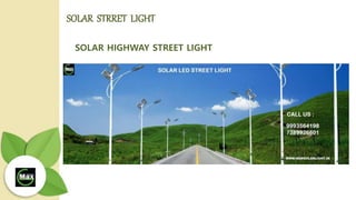 Solar street light | PPT