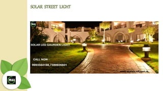 Solar street light | PPT
