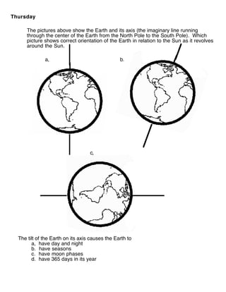 Solar system models (worksheet 3) | PDF