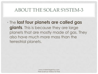 Solar system | PPTX
