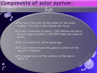 Solar system | PPTX