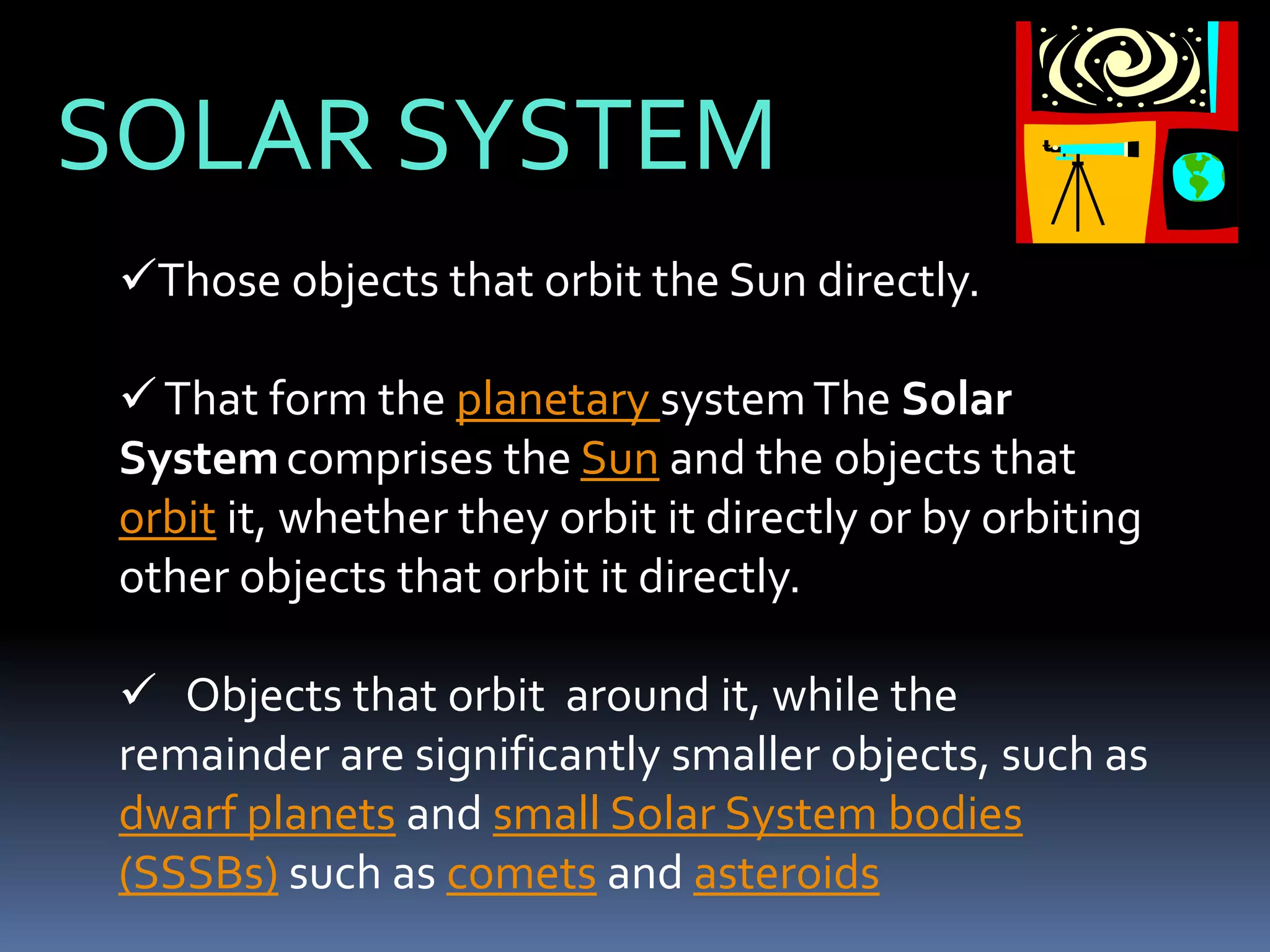 Solar system (CLASS 8TH) | PPTX