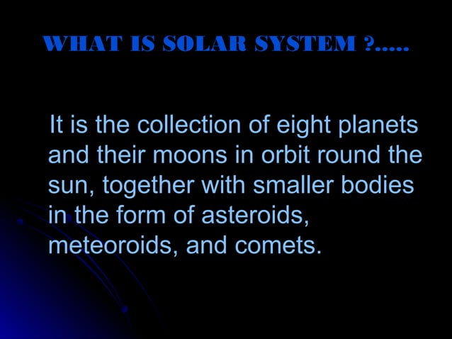 Solar system | PPT