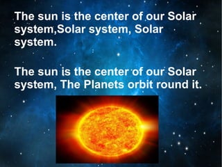 Solar system | PPT