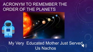 For All The Planets Acronym